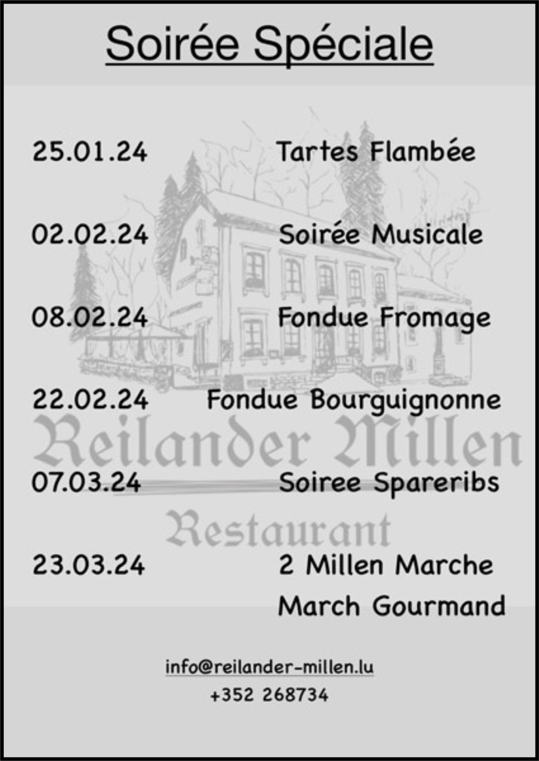 Restaurant Reilander Millen